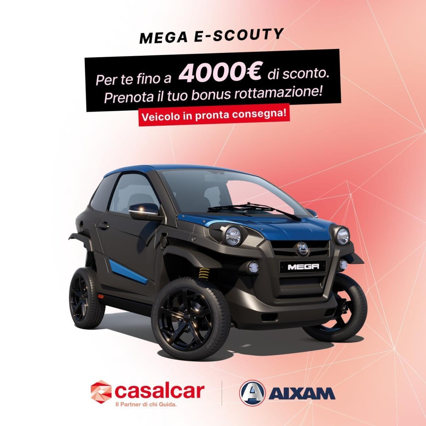Minicar Salerno | AIXAM MEGA ESCOUTY